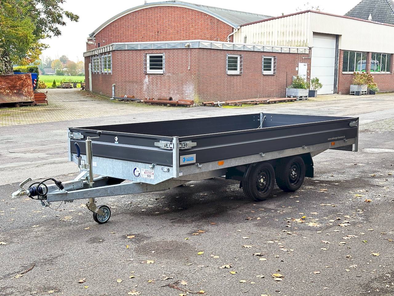 HAPERT Anhänger Azure H-2 | BLACK EDITION 405x180x30cm 2700kg Hochlader NFW | Anhänger-Zentrum ...